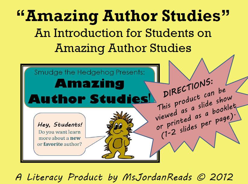 smudgeauthorstudy - MsJordanReads