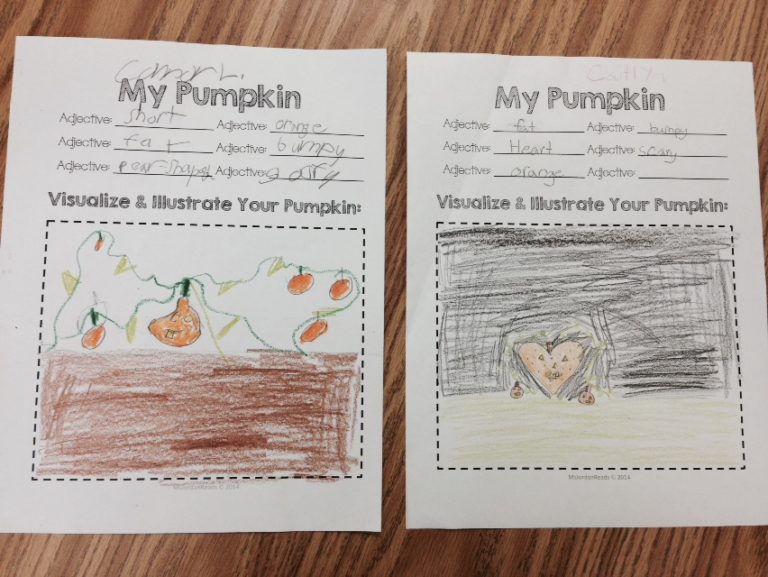 Pumpkin Visualizing Fun! - MsJordanReads