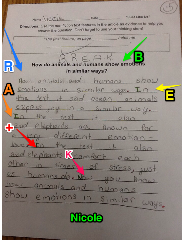 Using the B.R.E.A.K. Strategy for Text-Based Responses - MsJordanReads