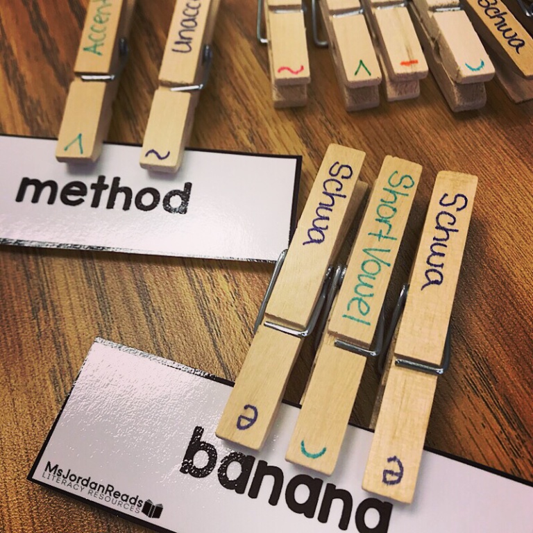3 Ways to Use Clothespins for Working With Sounds and Syllables ...