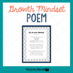 Growth Mindset Poem - MsJordanReads