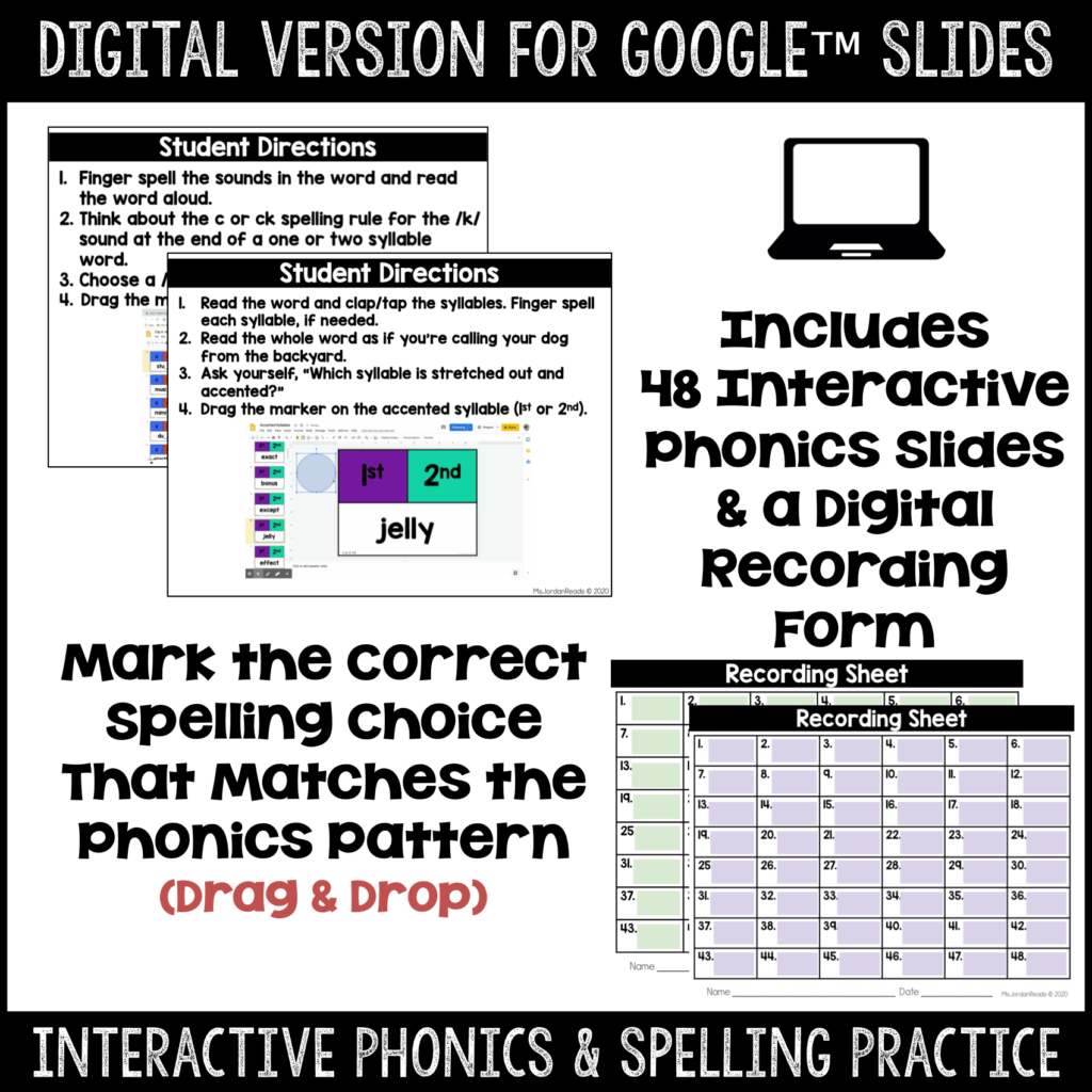 Clip-It Cards for Phonics and Spelling- Bundle - MsJordanReads