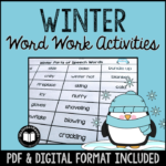 Holiday Word Work & Literacy Activity Bundle | Print & Digital | Google ...