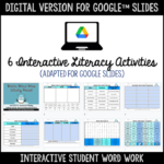 Winter Word Work & Literacy Activities | Print & Digital | Google ...