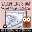 Holiday Word Work & Literacy Activity Bundle | Print & Digital | Google ...