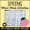Holiday Word Work & Literacy Activity Bundle | Print & Digital | Google ...