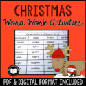 Holiday Word Work & Literacy Activity Bundle | Print & Digital | Google ...