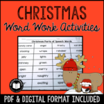 Holiday Word Work & Literacy Activity Bundle | Print & Digital | Google ...