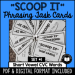 "Scoop It" Phrasing Task Cards - The Complete Bundle - Printable and ...