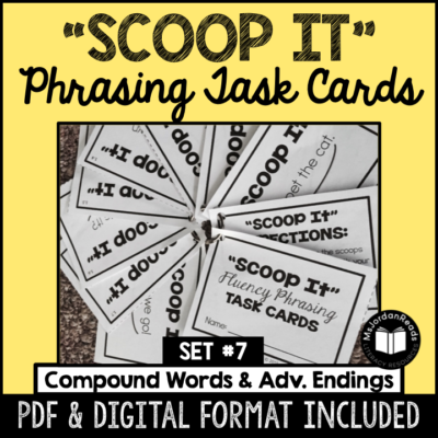 "Scoop It" Phrasing Task Cards - The Complete Bundle - Printable and ...
