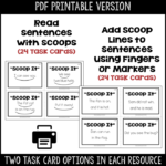 "Scoop It" Phrasing Task Cards - The Complete Bundle - Printable and ...