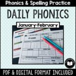 Daily Phonics Word Work BUNDLE | PRINT + DIGITAL | Google™ Slides ...