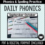 Daily Phonics Word Work BUNDLE | PRINT + DIGITAL | Google™ Slides ...
