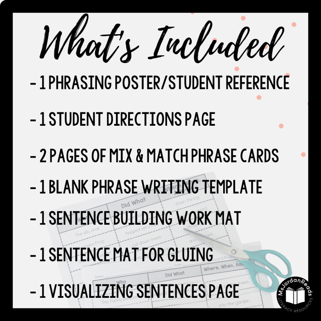 Scoop + Phrase | Fluency Phrasing Activity - MsJordanReads