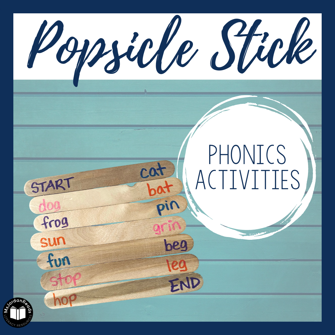 5 Ways to Use Popsicle Sticks in Small Reading Groups - MsJordanReads