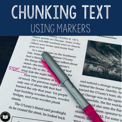 3 Ways to Chunk Text to Support Reading Comprehension - MsJordanReads