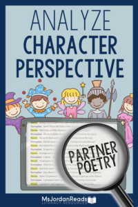 Using Partner Poetry to Analyze Character Perspective - MsJordanReads
