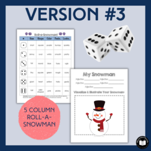 Improving Visualizing Skills With a Roll-a-Snowman Dice Activity ...