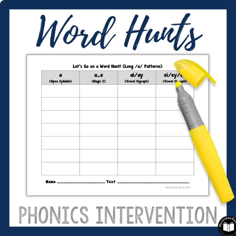 5 Fun Phonics Interventions for Literacy Centers and Small Groups ...