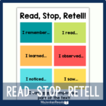 Read, Stop, Retell: An Effective Retelling Strategy to Support Reading ...