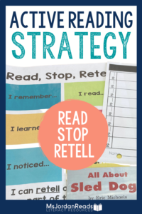 Read, Stop, Retell: An Effective Retelling Strategy to Support Reading ...