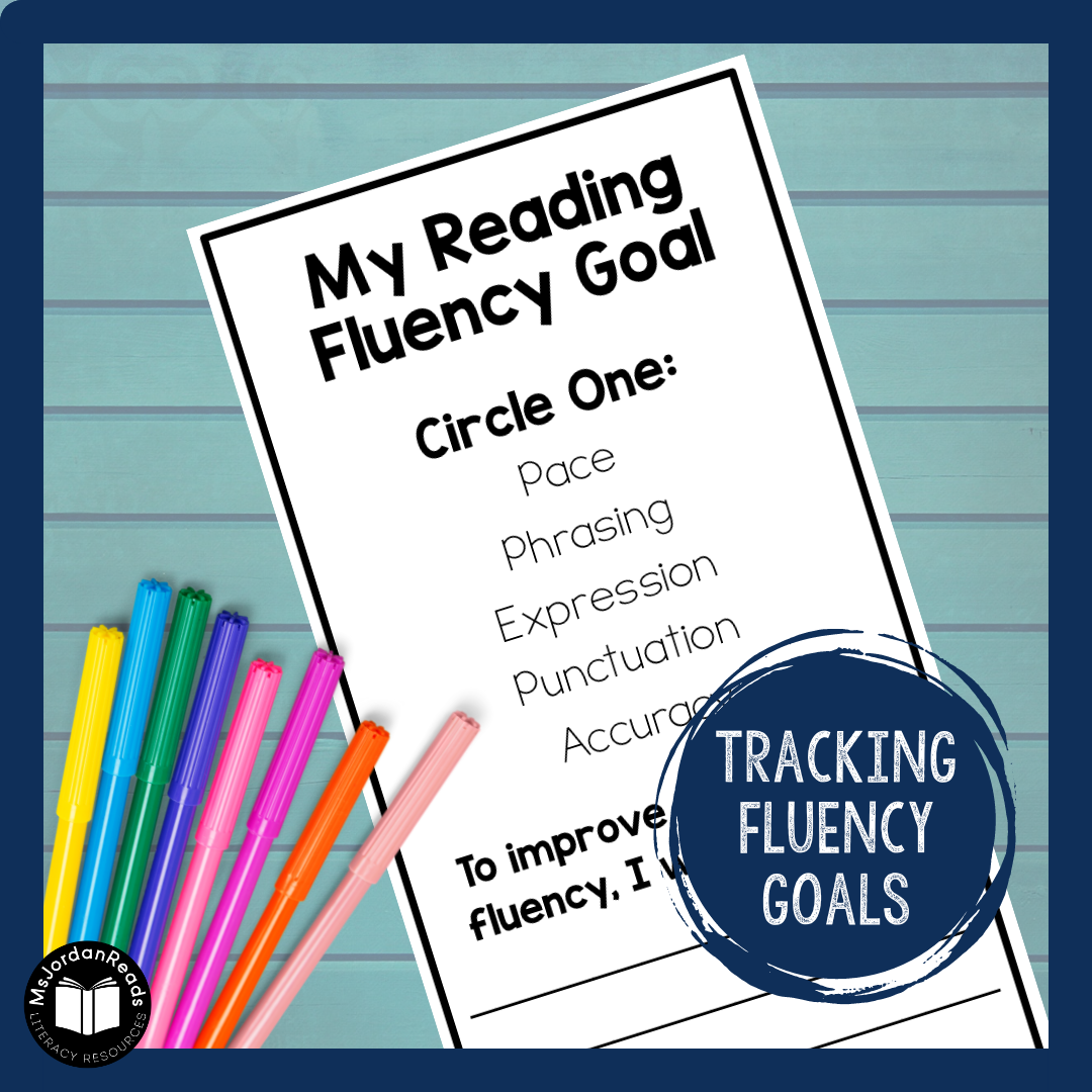 How To Track Weekly Reading Fluency Goals With Fluency Bookmarks How To Track Weekly Reading Fluency Goals With Fluency Bookmarks