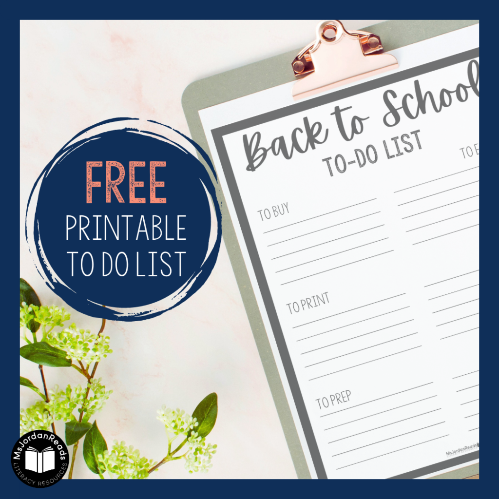 Get Ready for a New School Year with This Back to School To-Do List ...