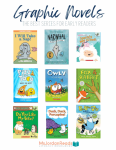 The Best Graphic Novel Series for Younger Readers - MsJordanReads
